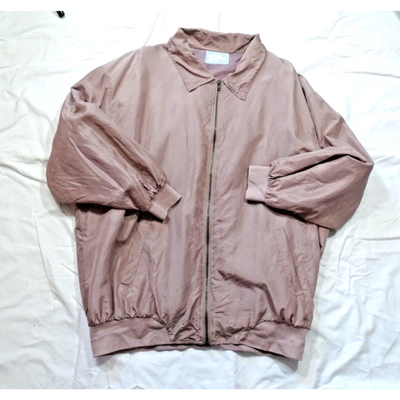 Blair | Jackets & Coats | Vintage 8s 90s Blair Womens Xl Silky Bomber ...